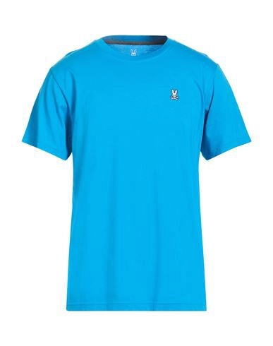 Psycho Bunny T-shirt Azure Size Pima Cotton - Blue