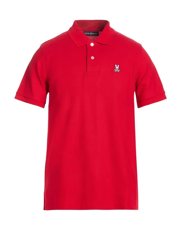 Psycho Bunny Polo Shirt Size Pima Cotton - Red