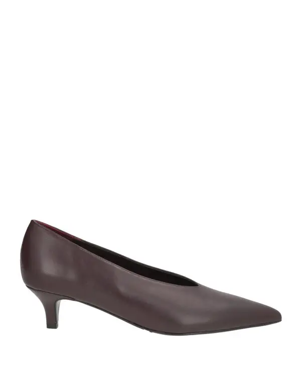 BIANCA DI Pumps Chocolate Size Leather - Brown