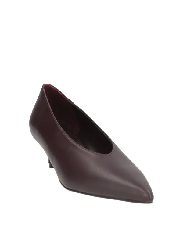 BIANCA DI Pumps Chocolate Size Leather - Brown