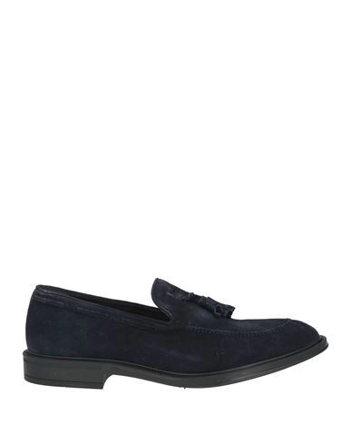 DINO DRAGHI Loafers Size Leather - Navy