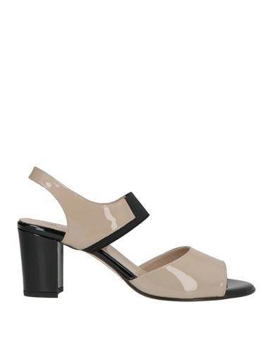 CONFORT Sandals Taupe Size Leather