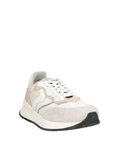 VOILE BLANCHE Sneakers Size Leather, Textile Fibers