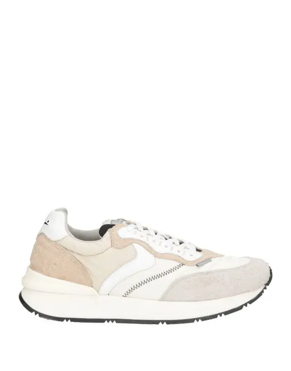 VOILE BLANCHE Sneakers Size Leather, Textile Fibers