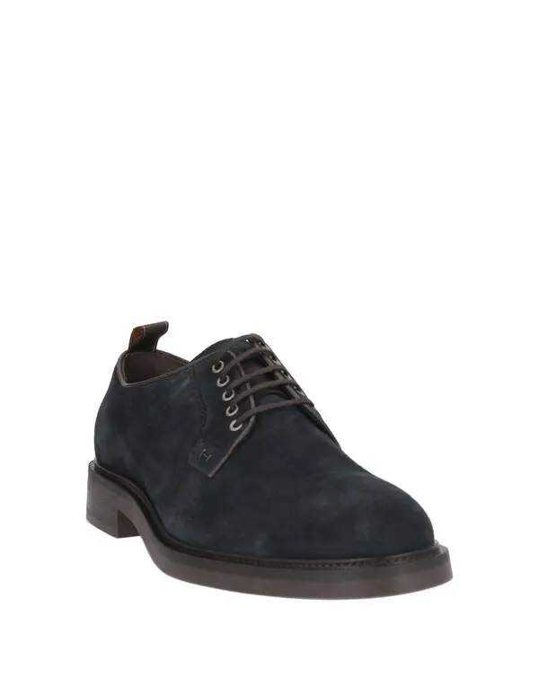 HACKETT  Lace-up Shoes Midnight Size Leather - Blue
