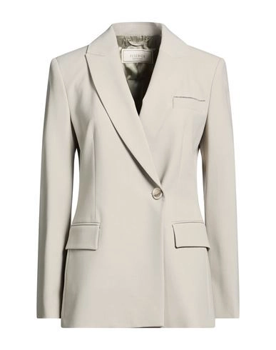Peserico Blazer Lilac Size Polyester, Virgin Wool, Elastane - Grey