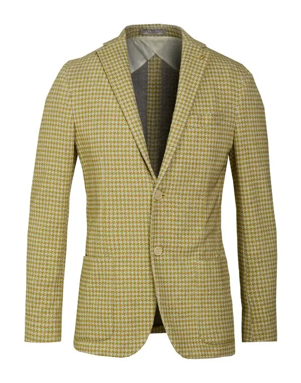 CC COLLECTION CORNELIANI Blazer Lime Size Cotton, Polyamide