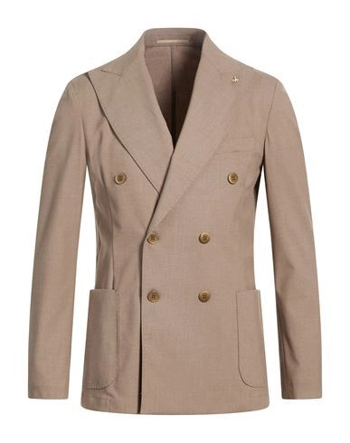 AT.P.CO At. P.co Blazer Sand Size Polyester, Viscose, Elastane