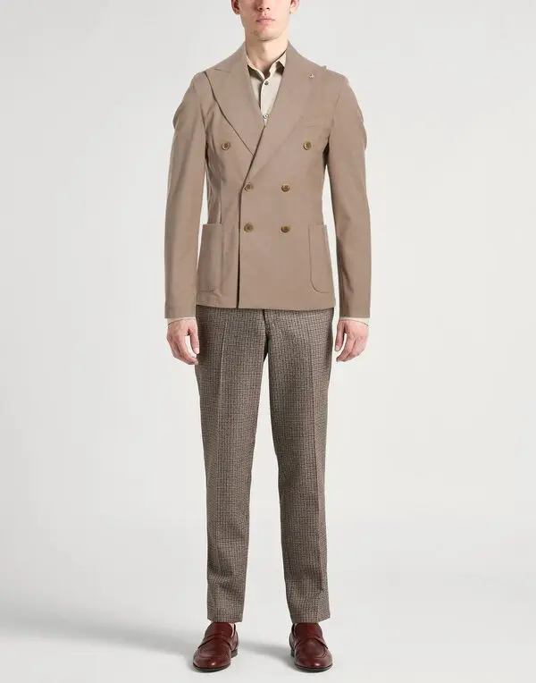 AT.P.CO At. P.co Blazer Sand Size Polyester, Viscose, Elastane