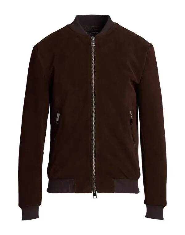 STREET LEATHERS Jacket Chocolate Size Leather