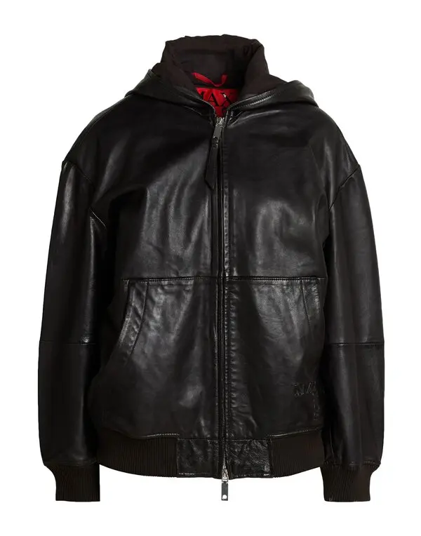 Max & Co. Jacket Size Leather