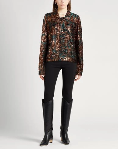 Koché Jacket Copper Size Polyester, Acetate, Metallic Fiber, Polyamide, Silk