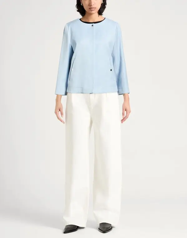 Herno Jacket Sky Size Cotton, Elastane
