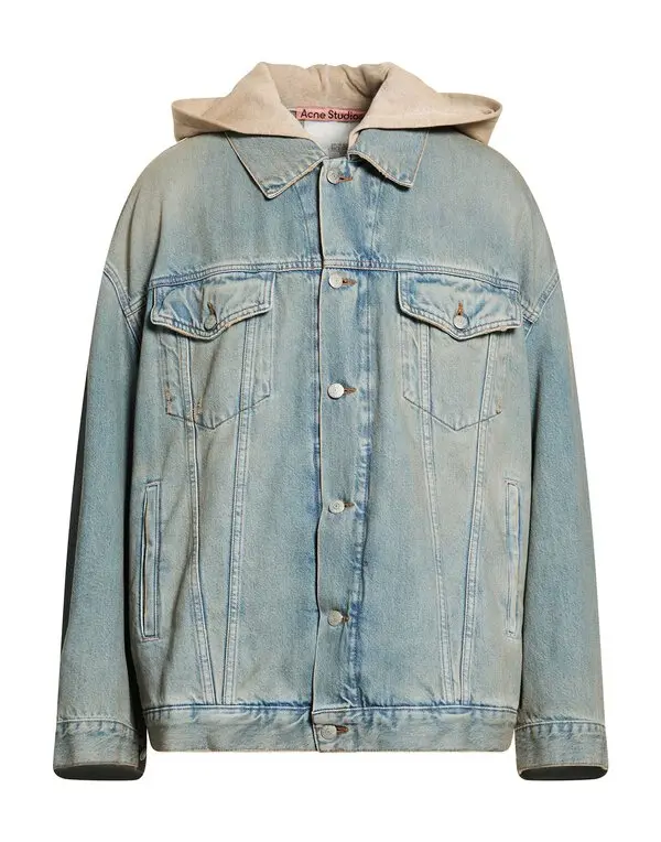 Acne Studios Denim Outerwear Size Cotton