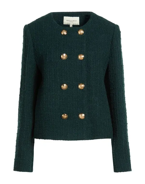 REALLY WILD Jacket Dark Size Wool