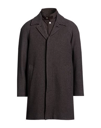 MOORER Coat Charcoal Size Virgin Wool, Cashmere