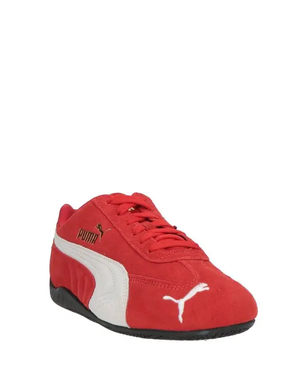 PUMA Sneakers Size Leather - Red