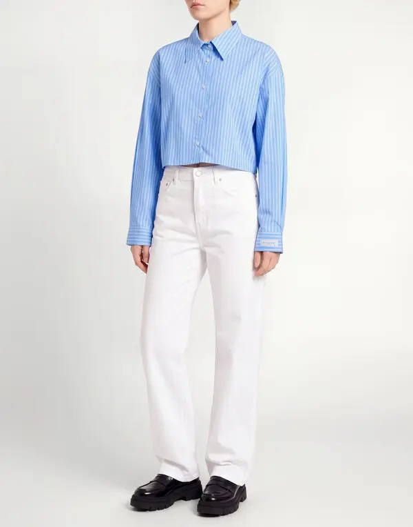GAELLE PARIS Shirt Sky Size Cotton