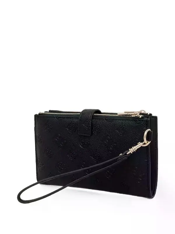 Guess Logo-embossed Zip-around Wallet
