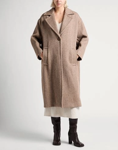 BALLANTYNE Coat Sand Size Virgin Wool