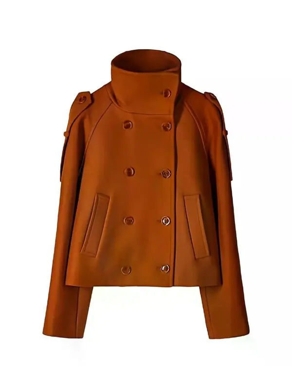 Patrizia Pepe Double-breasted Epaulette Jacket
