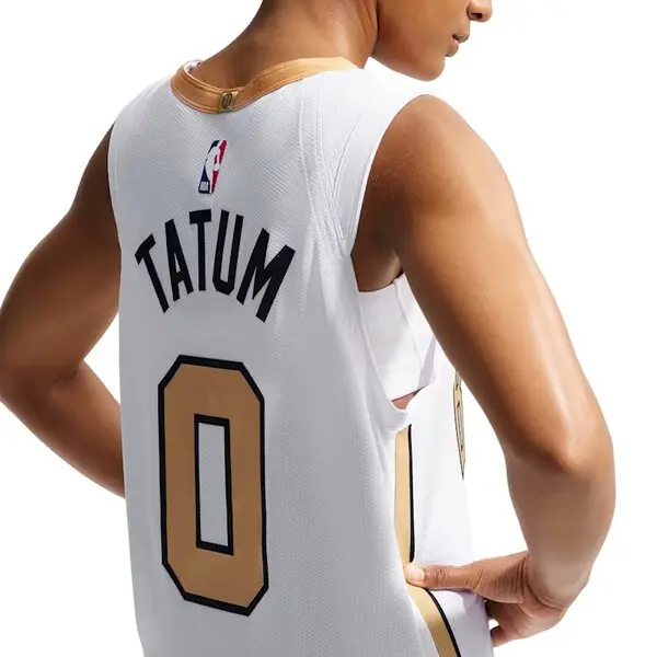 Nike Jayson Tatum Boston Celtics City Edition Dri-fit Adv Nba Authentic Jersey - White