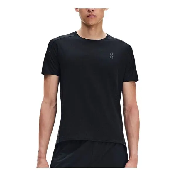On Performance T-shirt 'black Eclipse