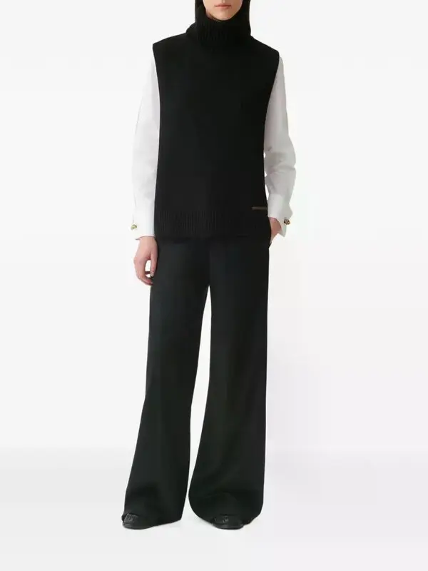 Fabiana Filippi Roll-neck Knitted Vest