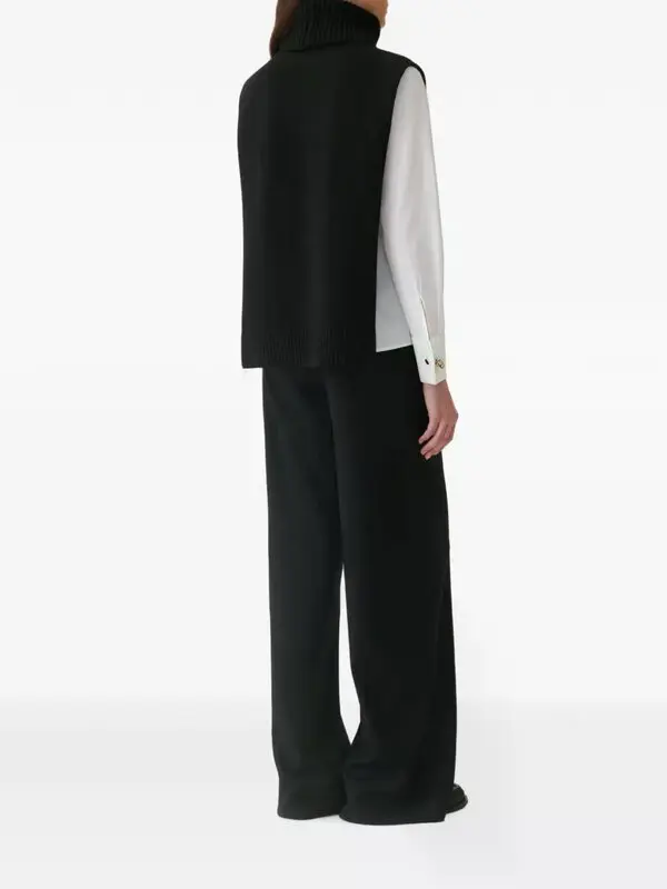 Fabiana Filippi Roll-neck Knitted Vest