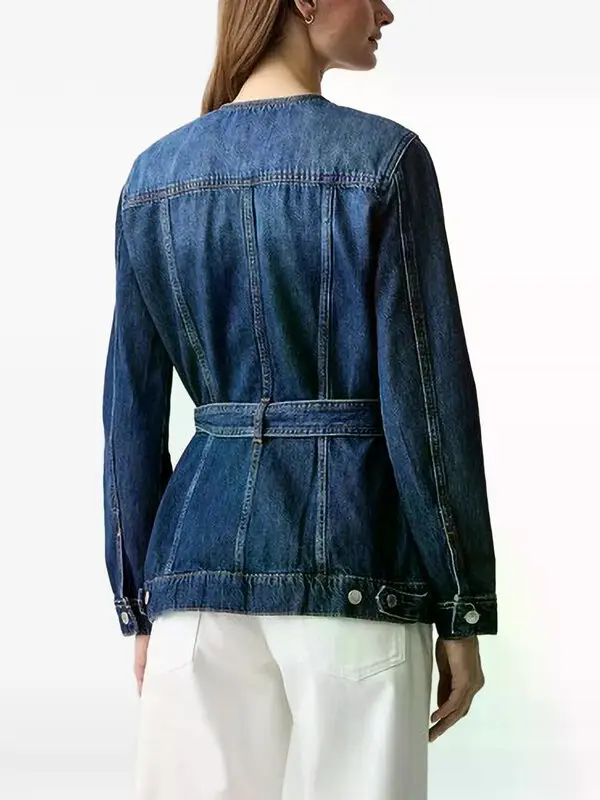 Guess Yuna Belted Denim Jacket