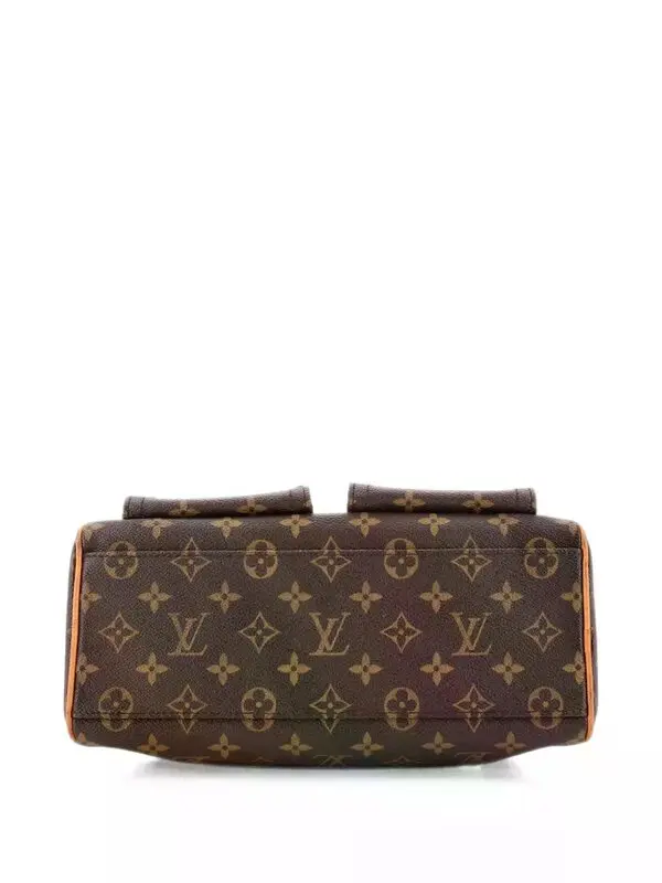 LOUIS VUITTON Manhattan Handbag Monogram Canvas Pm Satchel