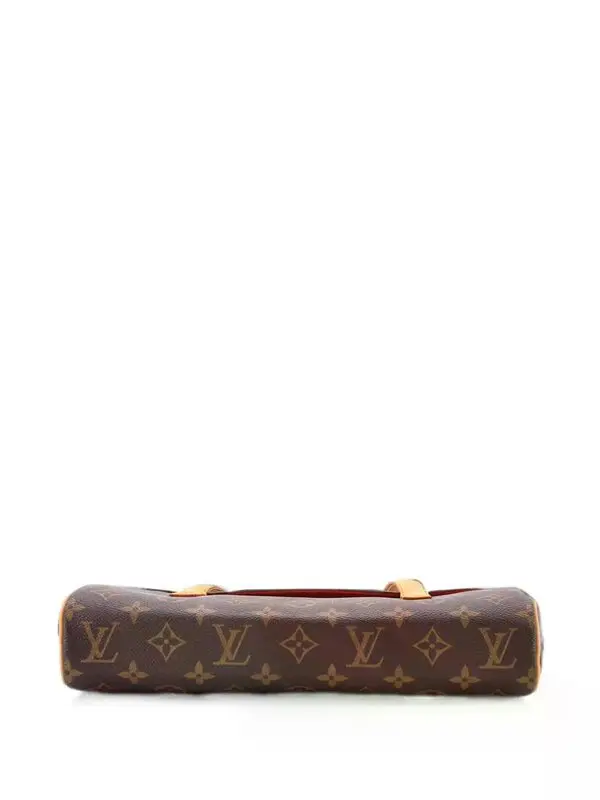 LOUIS VUITTON Sonatine Handbag Monogram Canvas Satchel