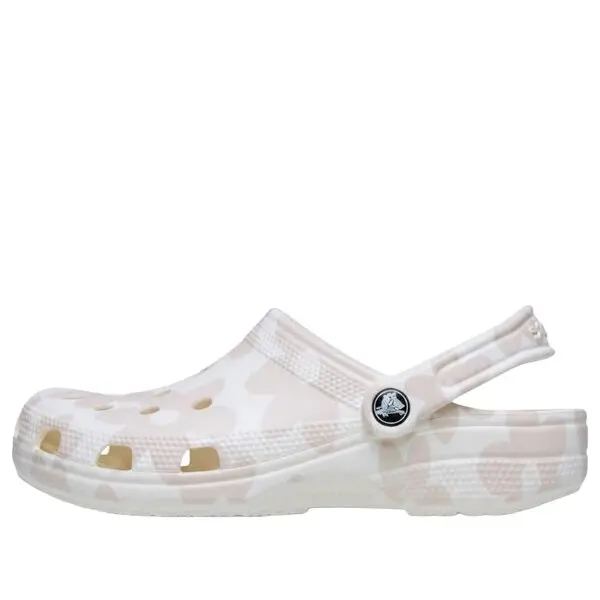 CROCS Classic Petal 'chalk Rainbow - Chalk/rainbow