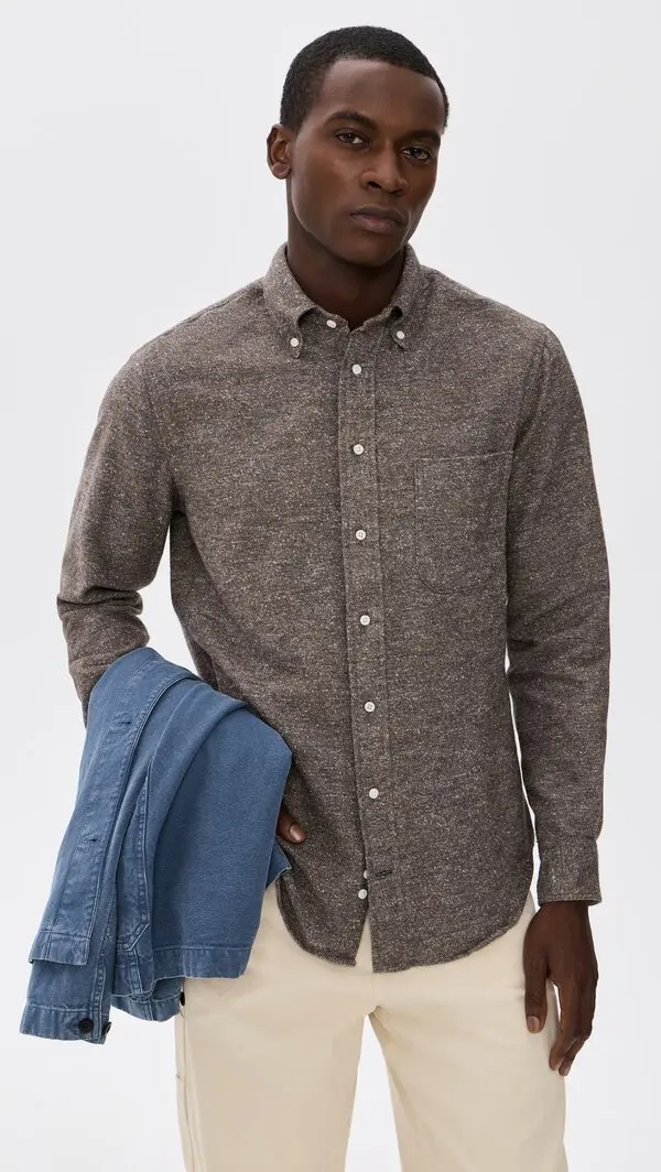 Gitman Bros Nepped Chambray Shirt
