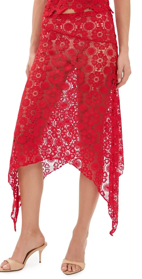 Lioness Trophy Midi Skirt