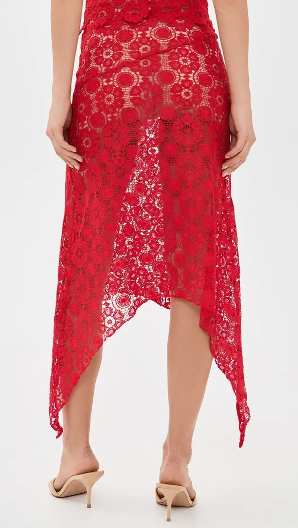 Lioness Trophy Midi Skirt