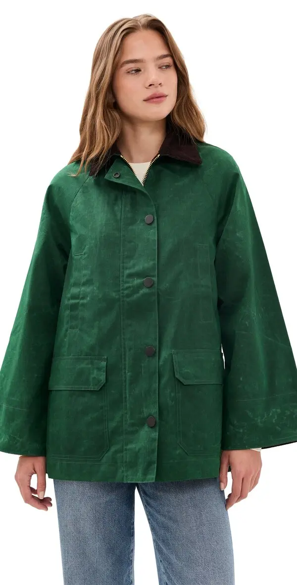 ALEX MILL Chiltern Street Jacket In Waxed Cotton