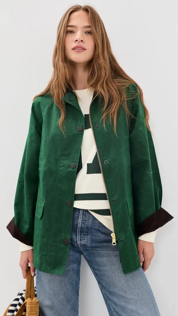 ALEX MILL Chiltern Street Jacket In Waxed Cotton