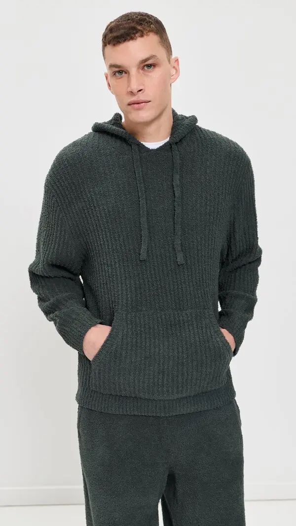 UGG Finnegan Cozy Knit Rib Hoodie