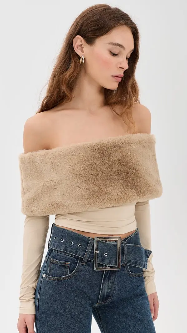 Lioness Waldorf Off Shoulder Top