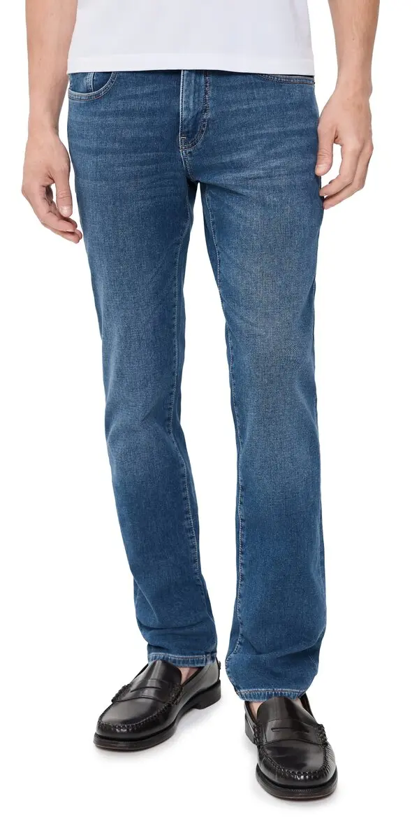 Warp + Weft Ams Slim Straight Jeans