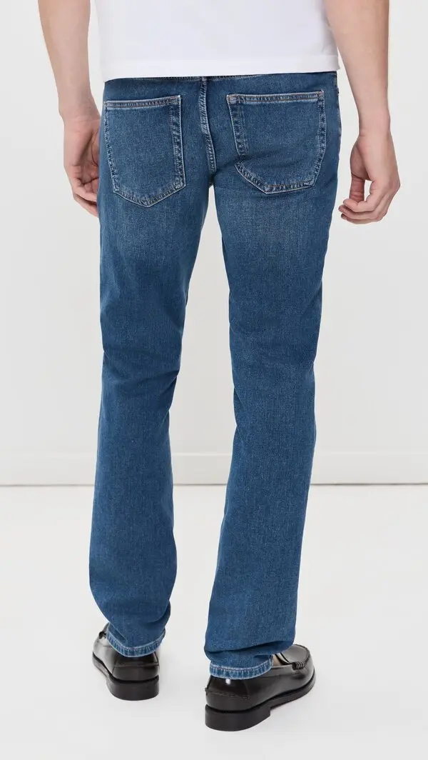 Warp + Weft Ams Slim Straight Jeans