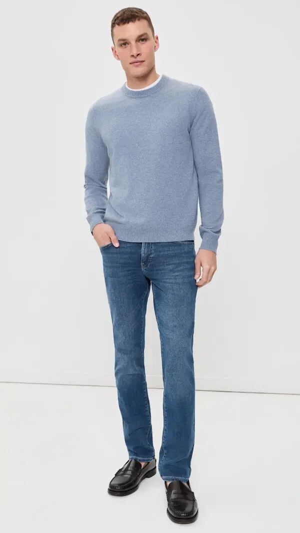 Warp + Weft Ams Slim Straight Jeans