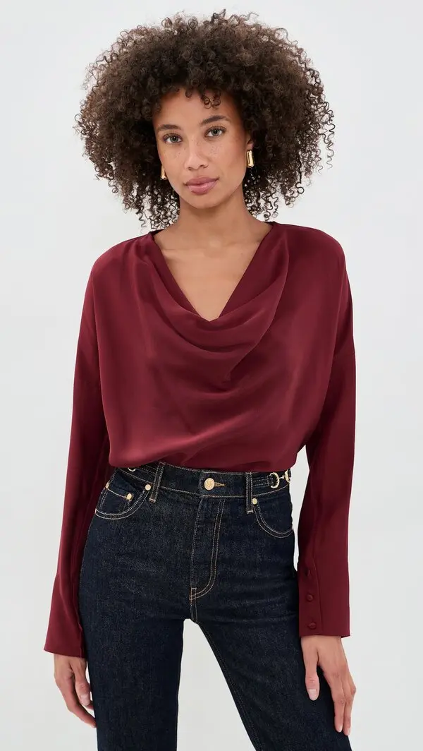 Rag & Bone Vinnie Silk Blouse