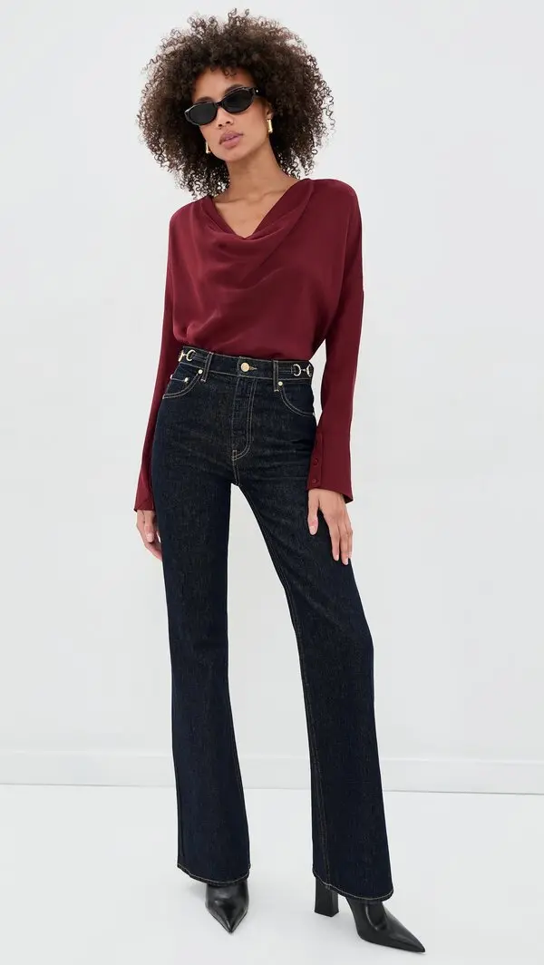 Rag & Bone Vinnie Silk Blouse