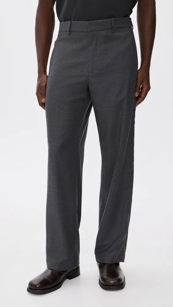 Barena Venezia Delfo Flan Brushed Wool Trousers