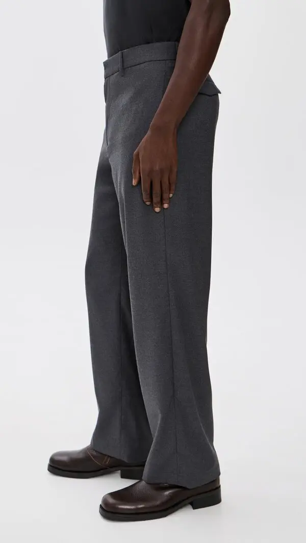 Barena Venezia Delfo Flan Brushed Wool Trousers