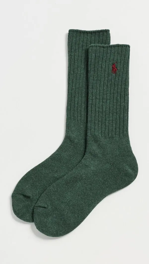 Polo Ralph Lauren Cotton Rib Crew Socks