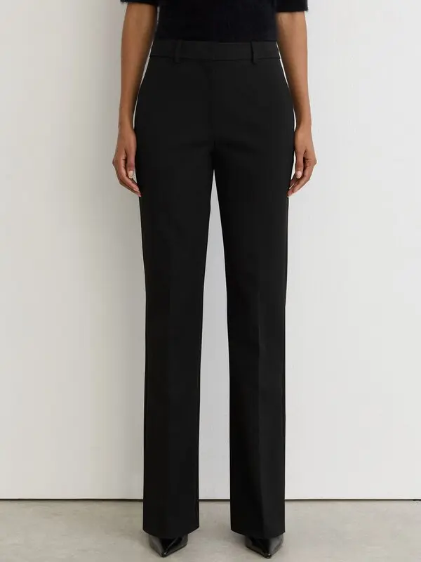 REISS Merisse Flared Mid-rise Tailored Trousers