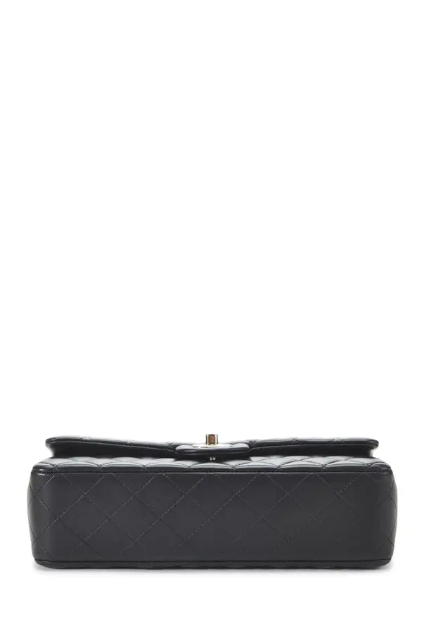 Chanel Lambskin Top Handle Flap Bag